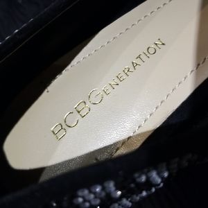 BCBGeneration | Shoes | Bcbg Next Generation Black With Rhinestone ...